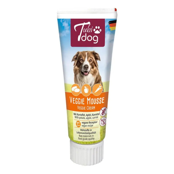 TUBI DOG - mus wege dla psa z ziemniakiem, jabłkiem i marchewką - 75g ...